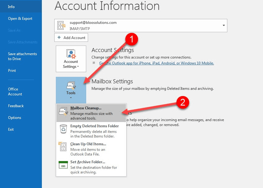 How to Free Up Space in your Microsoft 365 Email Storage when you're ...